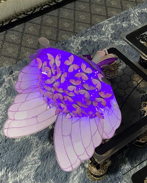 ‎فراشات إسراء 🦋 ‎ ‎بنفسجي 💜💜💜💜💜💜💜💜💜 فراشة فراشات باقةفراشات