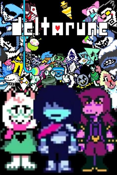 I Made Steam Cover Custom Artwork Thing For Deltarune Follow Me On