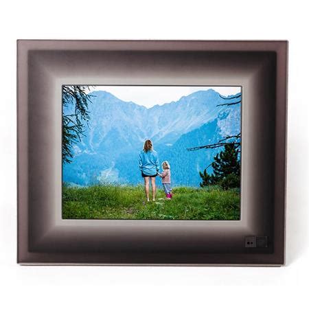 Aura Frames 9 7 High Resolution Led Digital Photo Frame Black Charcoal