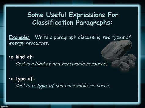 Classification Paragraph Ppt