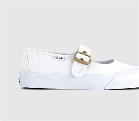 Vans Mary Jane Shoes True White Womens Trainers