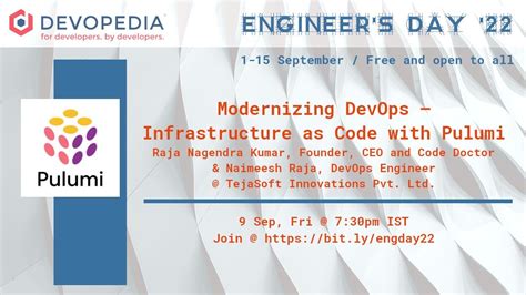 modernizing devops — infrastructure as code with pulumi leo golas