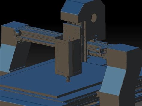 Cnc Router Machine Design 3d Model Cgtrader