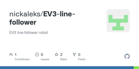 Github Nickaleks Ev3 Line Follower Ev3 Line Follower Robot