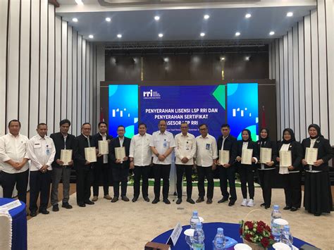 Lpp Rri Resmi Dapat Lisensi Lembaga Sertifikasi Profesi Id