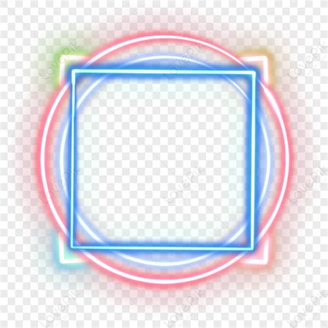 Ding Dong Ding Neon Light Effect Bordergeometric Bordereffects Png
