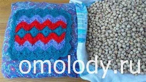 Подушка из вишневых косточек своими руками