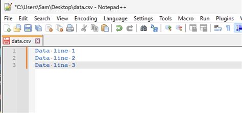 Blank Operations In Notepad Code Care