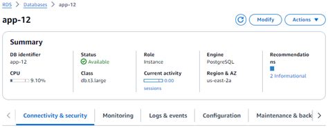 Create Amazon Rds For Postgresql Db Using Terraform And Github Actions