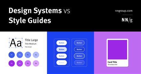 Design Systems Vs Style Guides