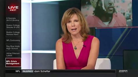 Espns Hannah Storm Talks Ray Rice In Emotional Sportscenter Segment