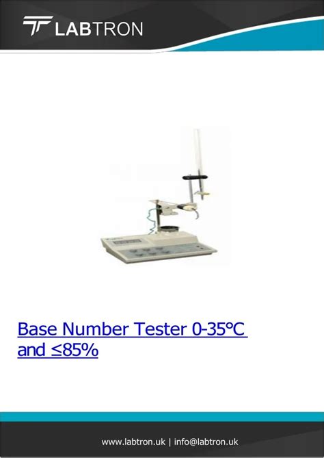 Ppt Base Number Tester 0 ~ 35 ℃ Powerpoint Presentation Free Download Id 13550608