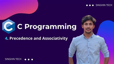 4 Precedence And Associativity Precedence Order In C C Programming