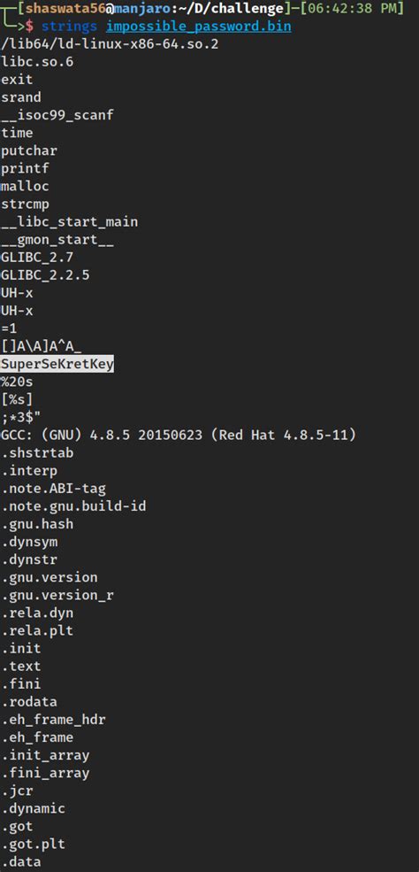 Impossible Password Hackthebox Reversing Challenge By Shaswata Das