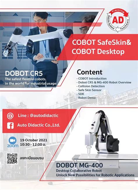 Dobot Cobot Mg400 Ai Stem Education หุ่นยนต์ การศึกษา บ็อต ลําดับการเลือก มหาวิทยาลัย