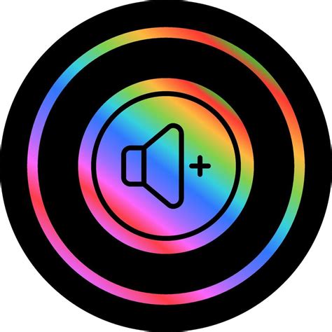 Volume Up Button Vector Icon 40387265 Vector Art At Vecteezy