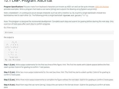 Solved Program Specifications Pictures Made From Keyboard