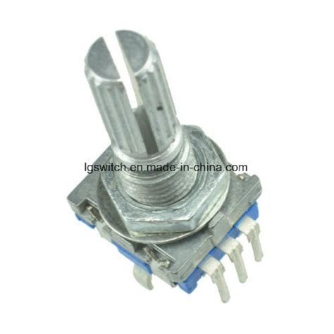Ec11 11mm Long Life Incremental Metal Rotary Encoder Switch For Volume Control Rotary Encoder