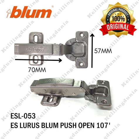 Promo Engsel Sendok Lurus BLUM Bcor Push Open 107 Unsprung Hinge Clip Top Diskon 23 Di Seller