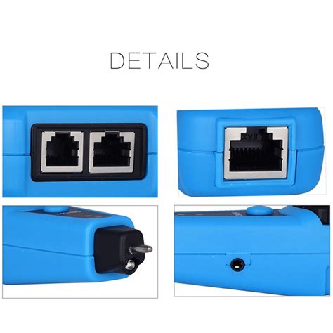Lan Tester Lan Network Cable Rj11 Rj45 Detector Telephone Wire Tracer Cable Tracker Toner Tester