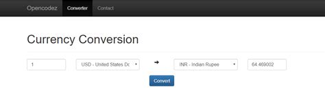 Currency Conversion App In Java Opencodez