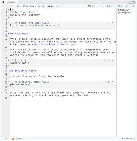 Navigating RStudio And R Markdown Documents Introduction To RMarkdown