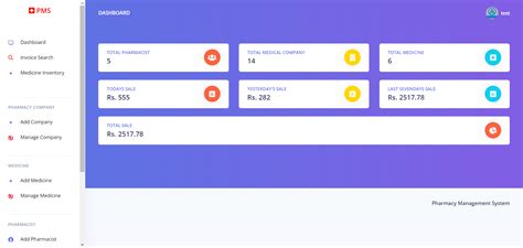 Pharmacy Management System Using PHP And MySQL Pharmacy Management System Project