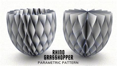 Parametric Floral Pattern Design Grasshopper Rhino Files 3d Model
