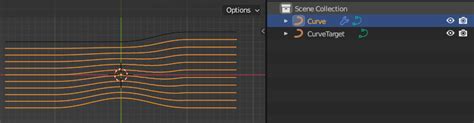 How To Make Bezier Curves Follow A Reference Geometry Using Geometry Proximity Blender Stack