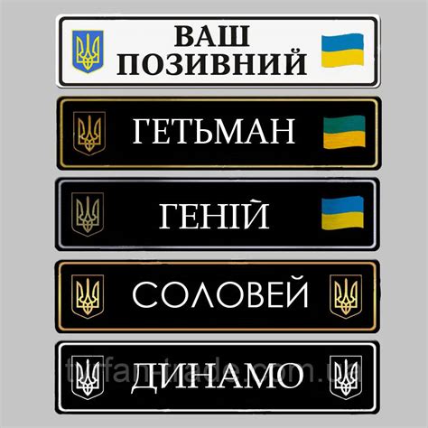 Сувенирные Номера на Авто с Вашим Позывным. — Купить Недорого на Bigl ...