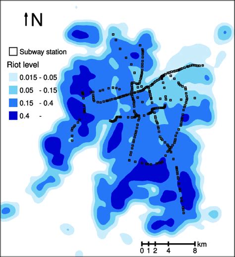 Heatmap Showing The Simulated Activity Distribution Without Including
