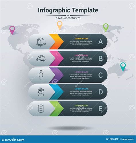 Infographic Design Vector And Marketing Template Stock Vector Illustration Of Media Diagram