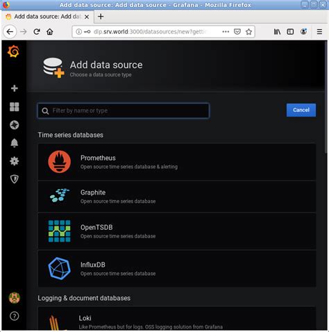 CentOS Prometheus Visualize On Grafana Server World