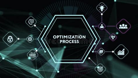 Optimization Software Technology Process System Business Concept Business Technology Internet