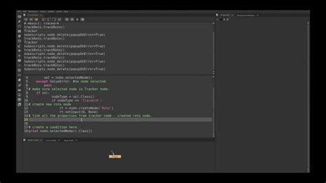 Python Scripting For Foundry Nuke Lesson 02 Working On The Python
