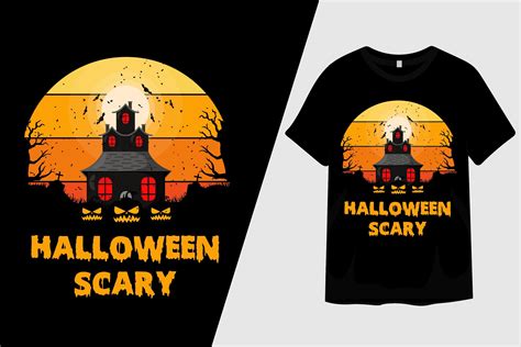 Halloween Scary T Shirt Design Graphic By Arsalangraphic999 · Creative
