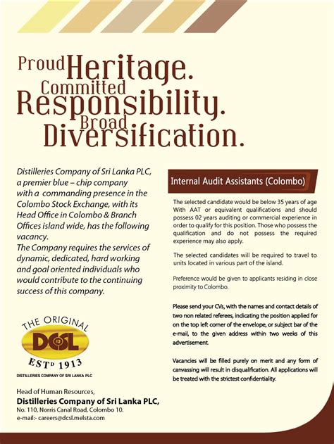 Internal Audit Assistant