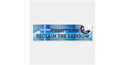 Rainbow Bumper Sticker Zazzle