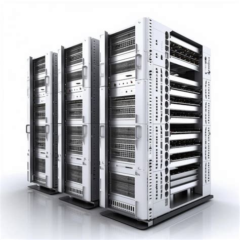 Premium Ai Image Server Racks