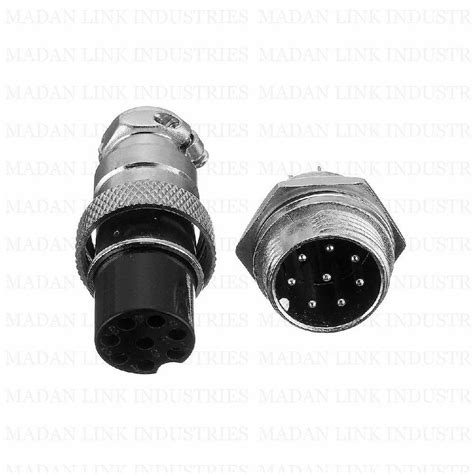 Mrs Connector 8 Pin At ₹ 28 Piece Mini Round Shell Connector In New