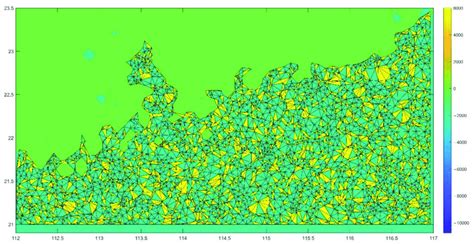 Initial Unstructured Grid Of The Inlet Range Of The South China Sea Download Scientific Diagram