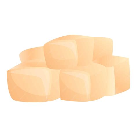 Premium Vector Cuted Pieces Parsnip Icon Cartoon Of Cuted Pieces