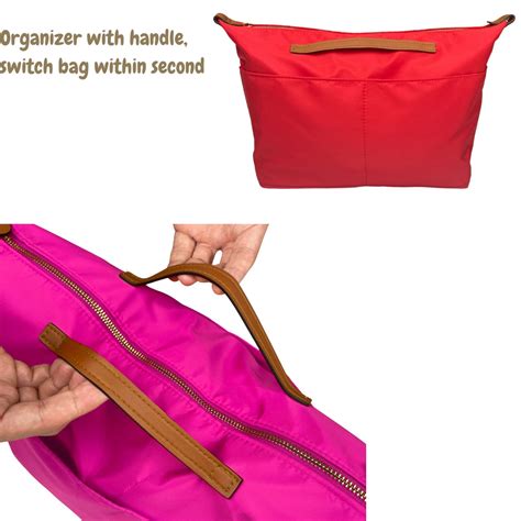 Chloe Medium Woody Tote Waterproof Nylon Bag Organizer Customized
