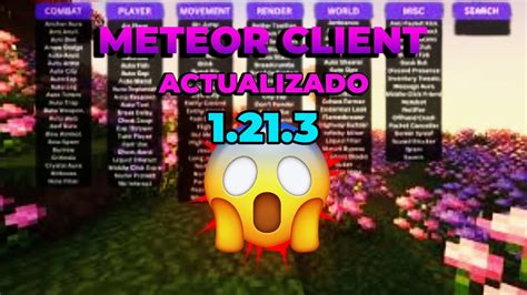 como descargar meteor client actualizado 2024 para java en pc 🟣 youtube