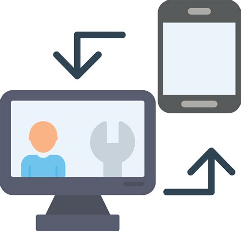 Data Synchronization Flat Icon 13951897 Vector Art At Vecteezy