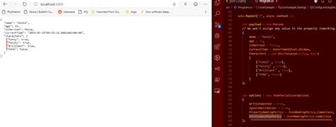Jsonserializeroptionsdictionarykeypolicy Ignores Jsonnamingpolicycamelcase · Issue 12180