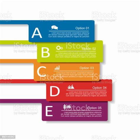 텍스트에 대 한 장소 Infographic 디자인 서식 파일입니다 벡터 일러스트입니다 0명에 대한 스톡 벡터 아트 및 기타 이미지 0명 5 5가지 개체 Istock