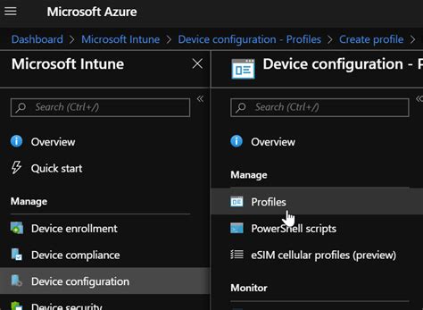 Intune You Can Now Define A Configuration Profile To Lock Down