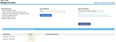 How To Mass Delete List Views In Salesforce Bofc