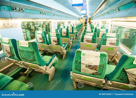Inside Ktx High Speed Train Editorial Photography Image Of Speed